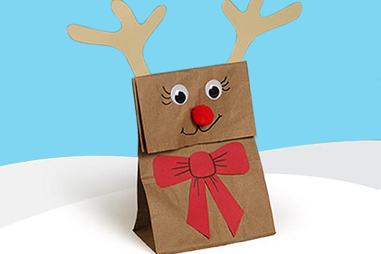 How to Make a Reindeer Treat Bag | Highlights for Children