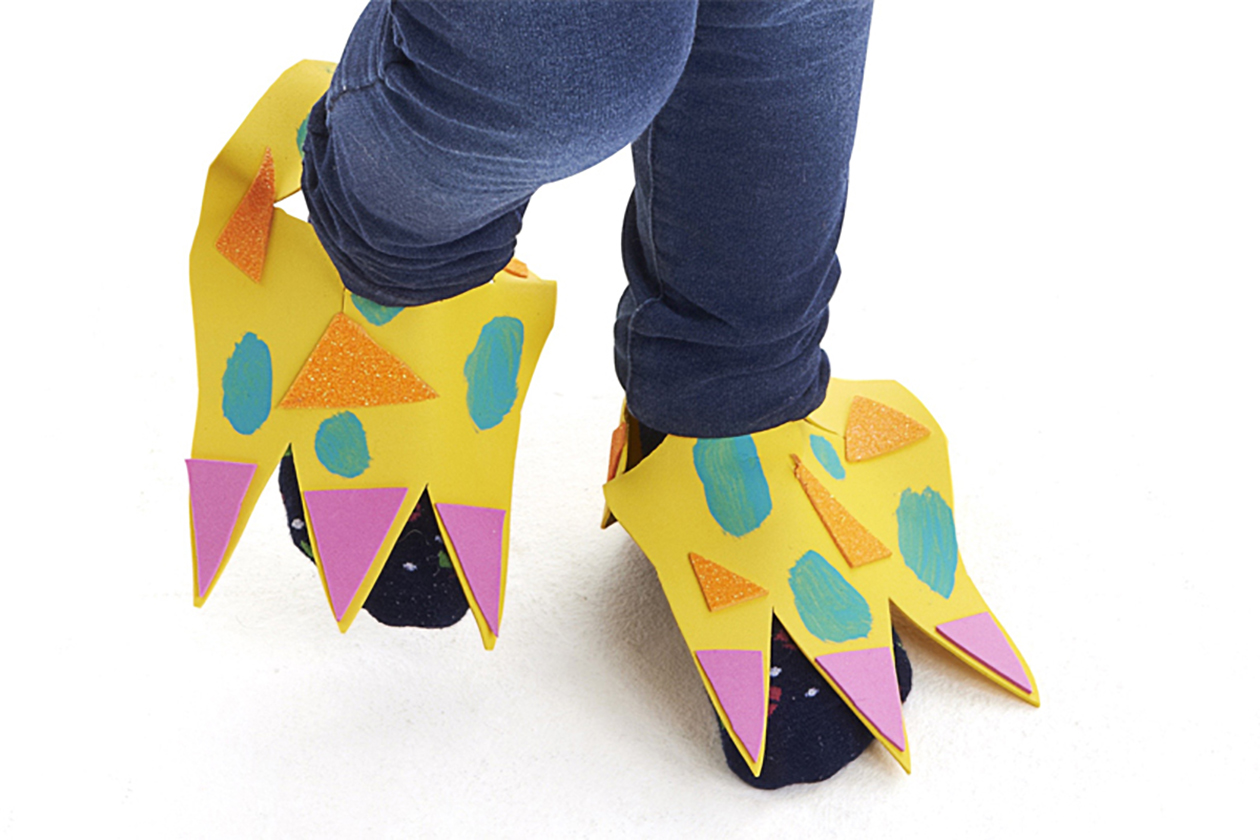 How to Make Dinosaur Feet | Highlights for Children