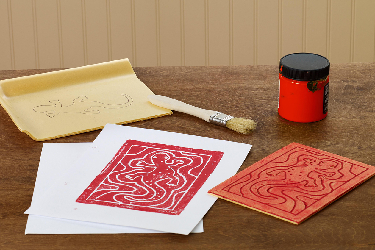 Easy-to-Make Prints with Blocks and Paint | Highlights for Children