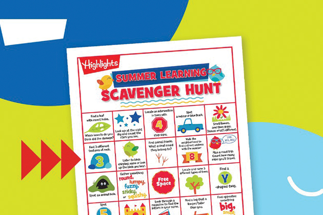 Summer Learning Scavenger Hunt | Highlights for Children