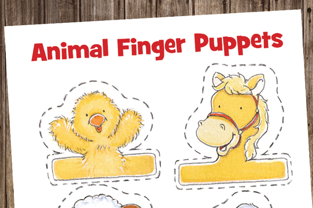 Printable Animal Finger Puppets | Highlights for Children