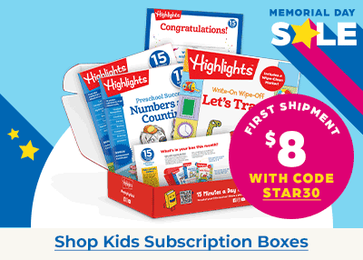 Kindergarten Subscription Box | Highlights for Children