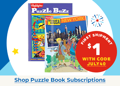 Puzzle Buzz Book Club for Kids 4-7 | Highlights for Children